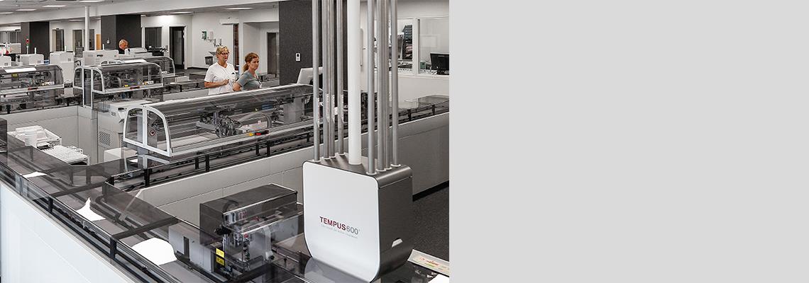 Tempus600 transport pipeline for blood and clinical samples